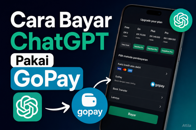 3 Metode Cara Bayar ChatGPT Pakai GoPay Tanpa Kartu Kredit 2026 ...